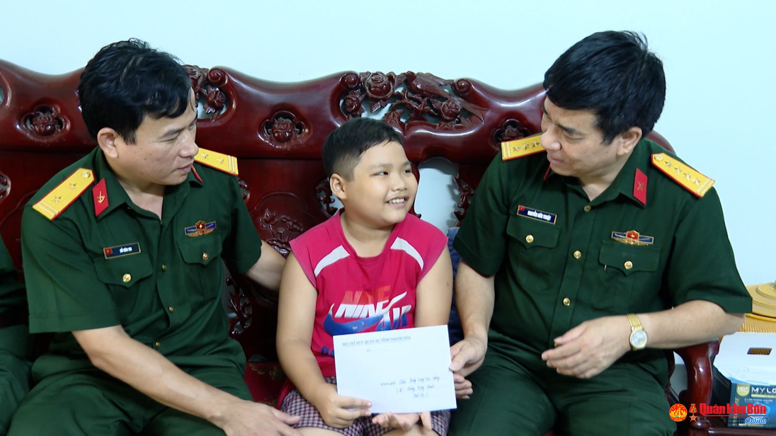 Bộ Chỉ huy Quân sự tỉnh Thanh Hóa: Thăm, tặng quà nhân dịp Tết Trung thu